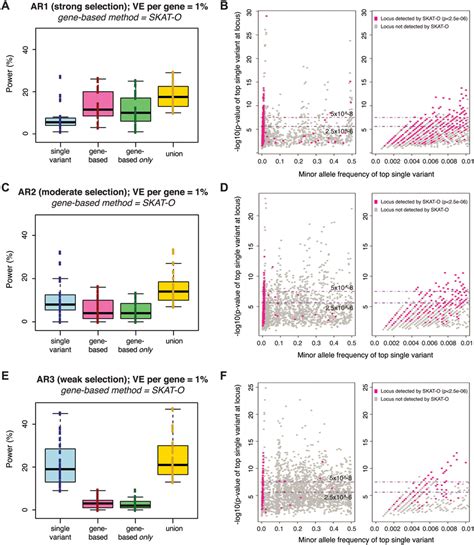 Power Of Best Performing Gene Based Rare Variant Method As Compared To Download Scientific