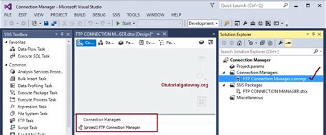 Ssis Ftp Connection Manager