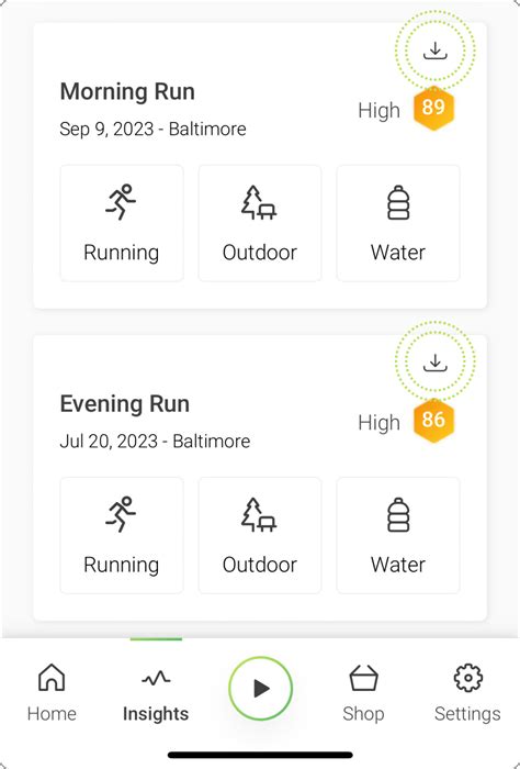 Tech Tips Exporting Workout Data Nix Biosensors