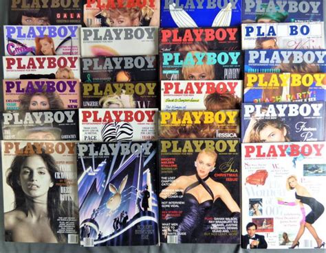 Vintage Playboy Erotic Magazines 24 Issues