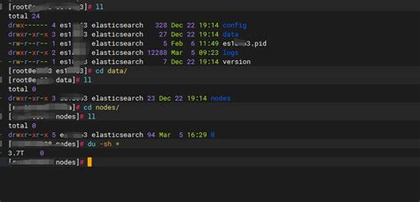 the calculated node size in bytes value is very different from the