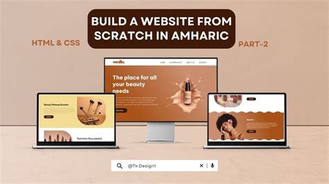 Build A Website With Html And Css In Amharic Part Two Writing The Html