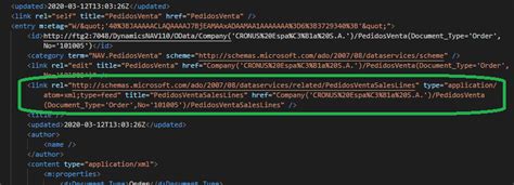 Its Possible To Publish An Odata Webservice With Json Complex Structure On Nav 2013 R2