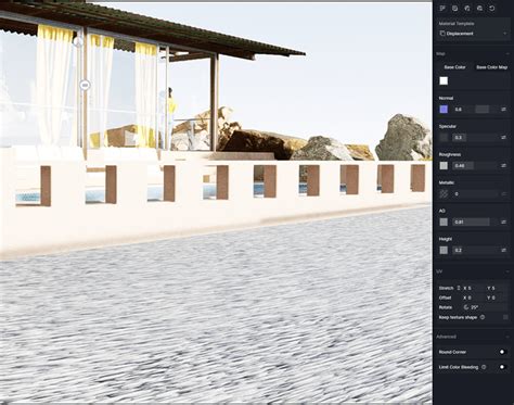 Displacement Not Working Correctly On Geometry Importedlivesynced From