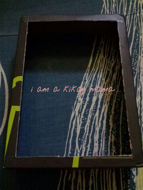 I Am A Kikay Mama DIY Shadow Box Frame Out Of Old BDJ Boxes