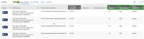 Q What Do You Mean By Sync Enabled Sync Disabled Products Unicommerce Support Portal