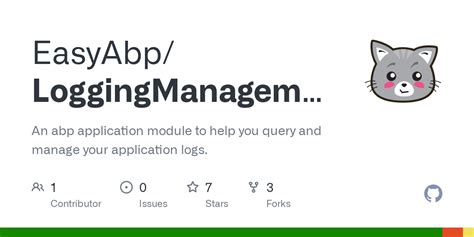 GitHub EasyAbp LoggingManagement An Abp Application Module To Help
