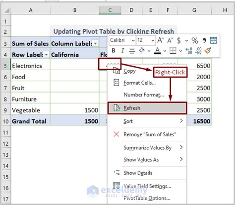 How To Update Pivot Table Range Methods Exceldemy