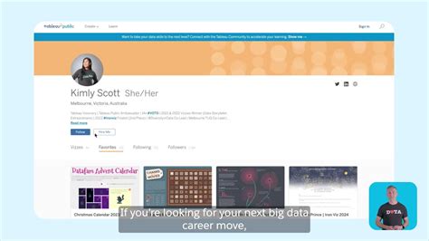 [video] Tableau On Linkedin Tableaupublic Datafam
