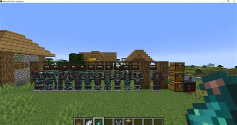 Made All Trim Variants In Diamond For Netherite Armor In The New 23w04a Snapshot My Personal