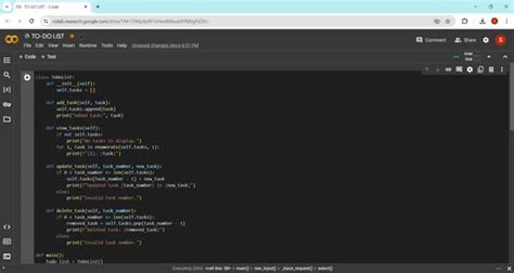 created a python to do list application srinivasa karthikeya dixith posted on the topic linkedin