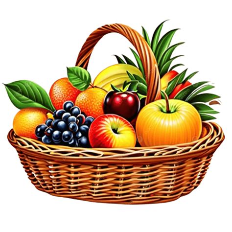 투명한 배경에 다양한 과일 바구니 과일 바구니 다양한 과일 과일 Png 일러스트 및 이미지 에 대한 무료 다운로드 Pngtree