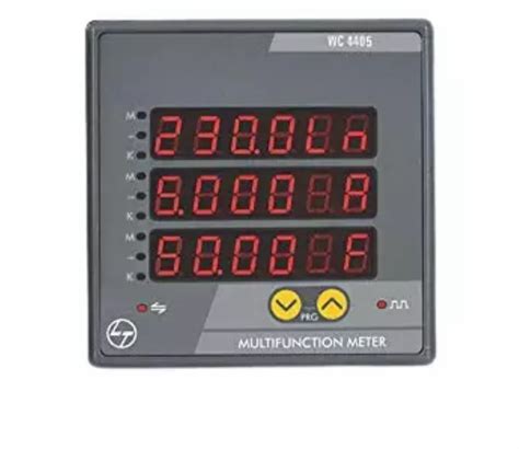 Digital Panel Meter L T 4405 Series Basic Multifunction Meter WL440510OOOO Retailer From Faridabad