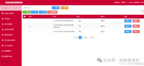 【含文档ppt源码】基于微信小程序的校园志愿者管理系统的设计与实现 Csdn博客