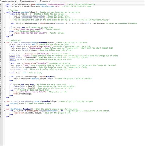 Data Store For Leaderstats Not Working Scripting Support Developer Forum Roblox