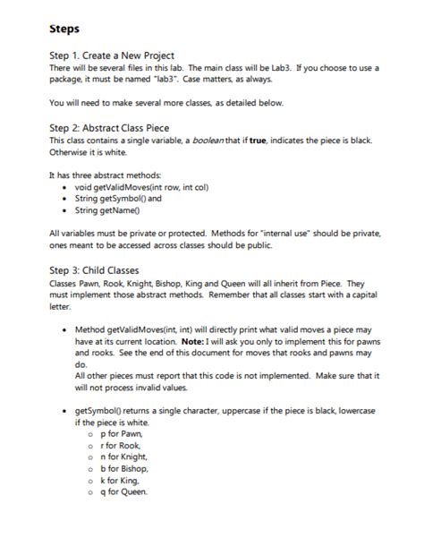 Lab 3 Abstract Class Polymorphism Sometimes Some