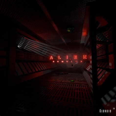 Artstation Alien Romulus 3d Set