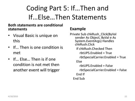 PPT Visual Basic PowerPoint Presentation Free Download ID