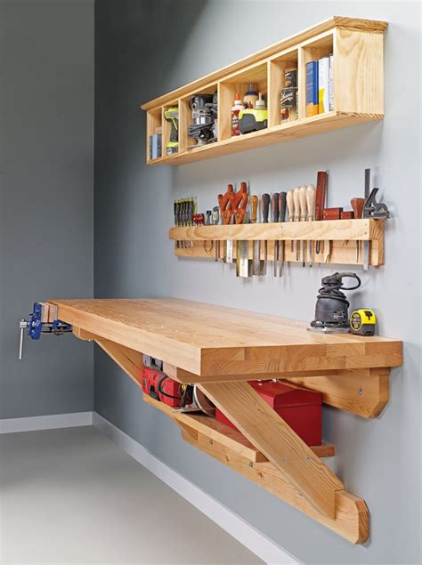 Wall Mounted Workbench Artofit