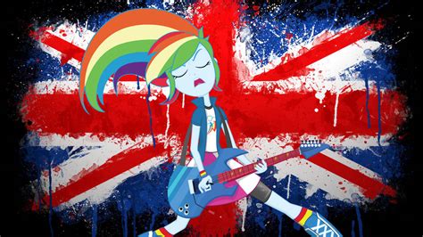 Rainbow Dashs Rock Revolution Of The Britain By Cmnieto On Deviantart
