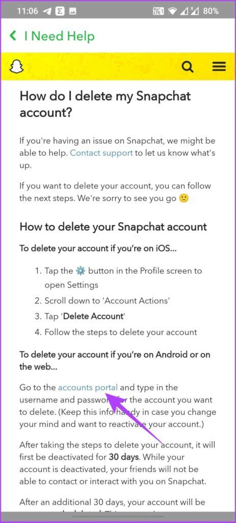 How To Delete Snapchat Account On Android And IPhone In