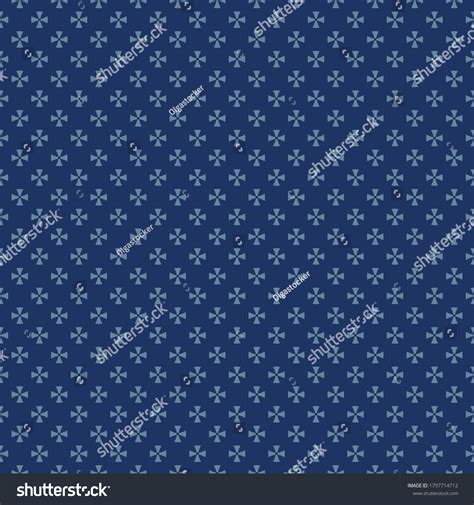Simple Minimalist Seamless Pattern Vector Abstract Stock Vector