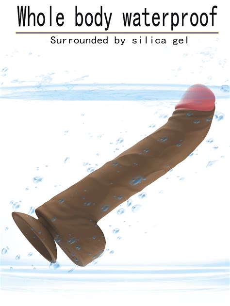 Consolador Vibrador Realista Con Control Remoto Masturbaci N Femenina Con Consolador Grueso Y