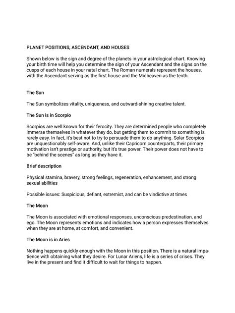 30 Astrology Birth Chart For Marriage All About Astrology Ponasa