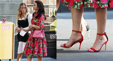Kristin Davis Pin Up Kristin Davis On Location For And Just Like