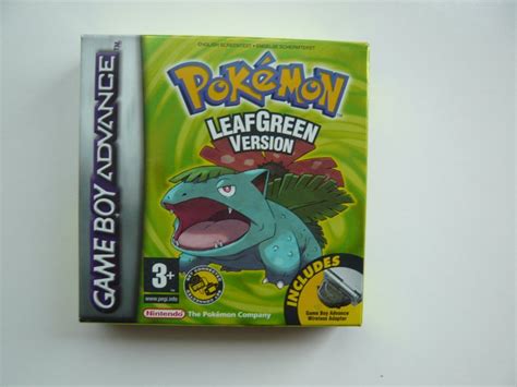 Nintendo Gameboy Advance Pok Mon Leaf Green Version Game Catawiki