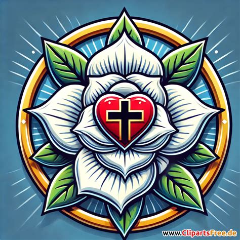 Reformation Symbol Luther Rose