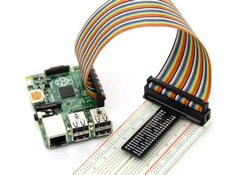 Breakout Kit For Raspberry Pi Model B To Breadboard Black Including T