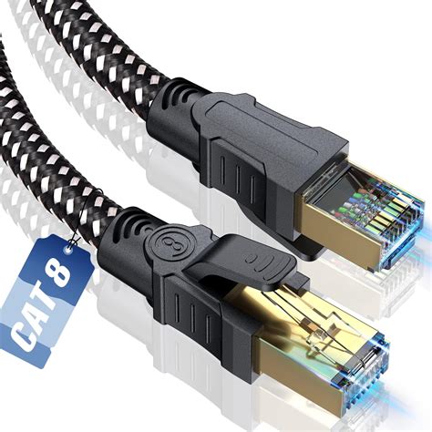 Cat 8 Ethernet Cable1m 2m 3m 5m 10m 15m 20m 30m Internet Lan Network