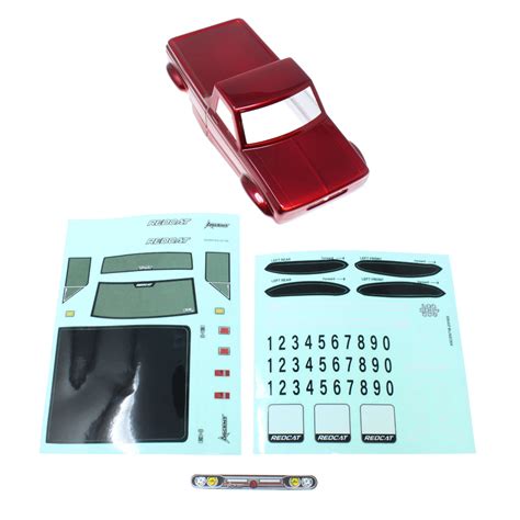 Redcat Ascent 18 Crawler Body Red 1pc Xtreme Rc And Raceways