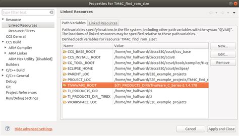 Ccsek Tm4c1294xl Include File Problem And Migrating From Ccs7 To Ccs8 And Moving Project Into