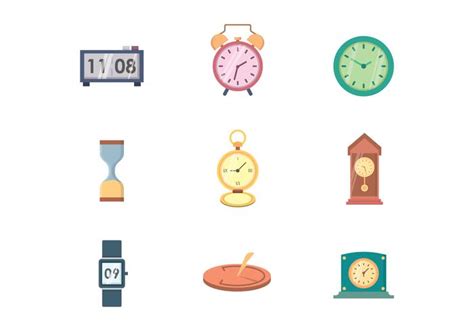 Free Clock Vector Vector Art At Vecteezy