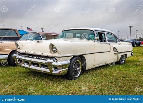 1955 Mercury Montclair 4 Door Sedan Editorial Image Image Of
