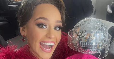 Bbc Strictly Winner Ellie Leach Devastated After Accidentally Breaking Glitterball Trophy