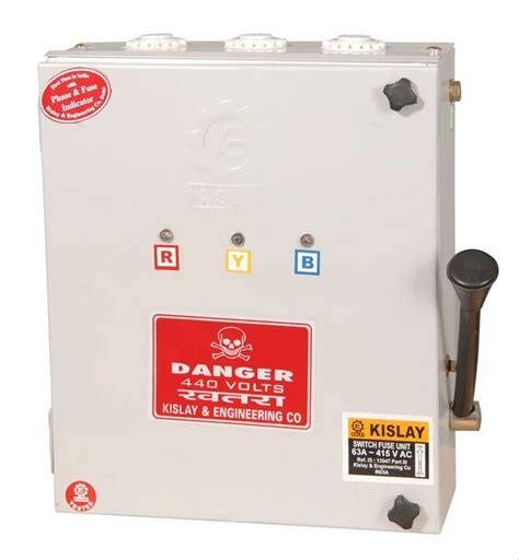 Kislay 63 A Switch Fuse Unit Tpn Rewireable At Rs 3862piece Switch