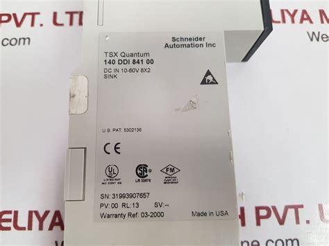 Schneider 140 Ddi 841 00 Modicon Input Module Aeliya Marine Tech