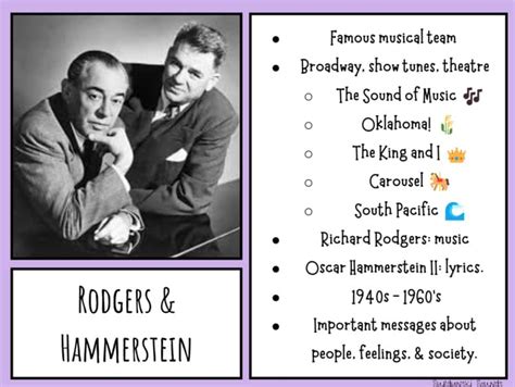 My Favorite Things From Sound Of Music By Rodgers And Hammerstein