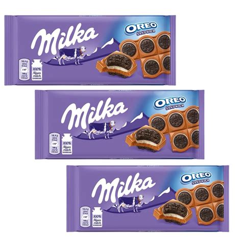 Молочный шоколад Milka с печеньем Oreo 92 г — купить по низкой цене на Яндекс Маркете