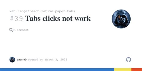 tabs clicks not work · issue 39 · web ridge react native paper tabs