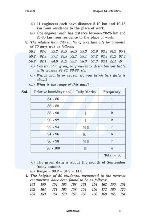 Ncert Solutions For Class 9 Maths Chapter 14 Exercise 142 Mathongo