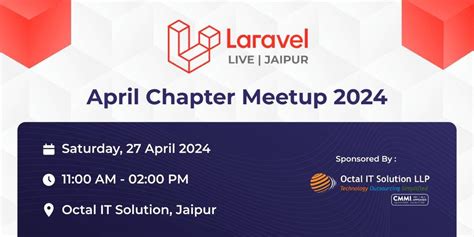 Laravel Jaipur On Linkedin Laravel Live Jaipur April Chapter Meetup