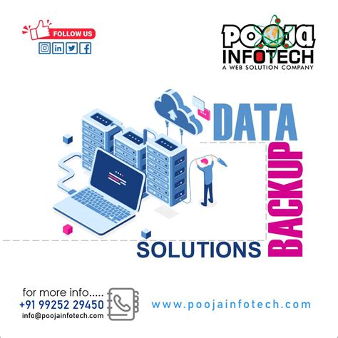 Pooja Infotech On Linkedin Poojainfotech Databackup Dataprotection