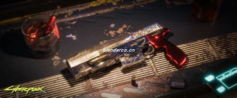 武器模型 blender布的