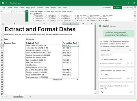 Introducing Copilot Support For Python In Excel Advanced Data Analysis