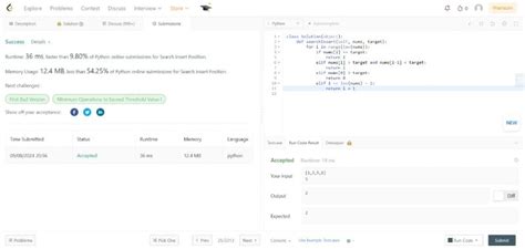 Srinithi R On Linkedin 4 Search Insert Position