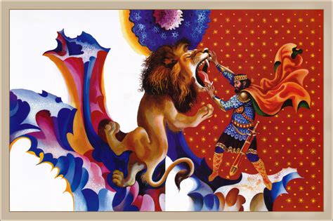 Book Illustrations From The Daredevils Of Sassoun Peopleofar